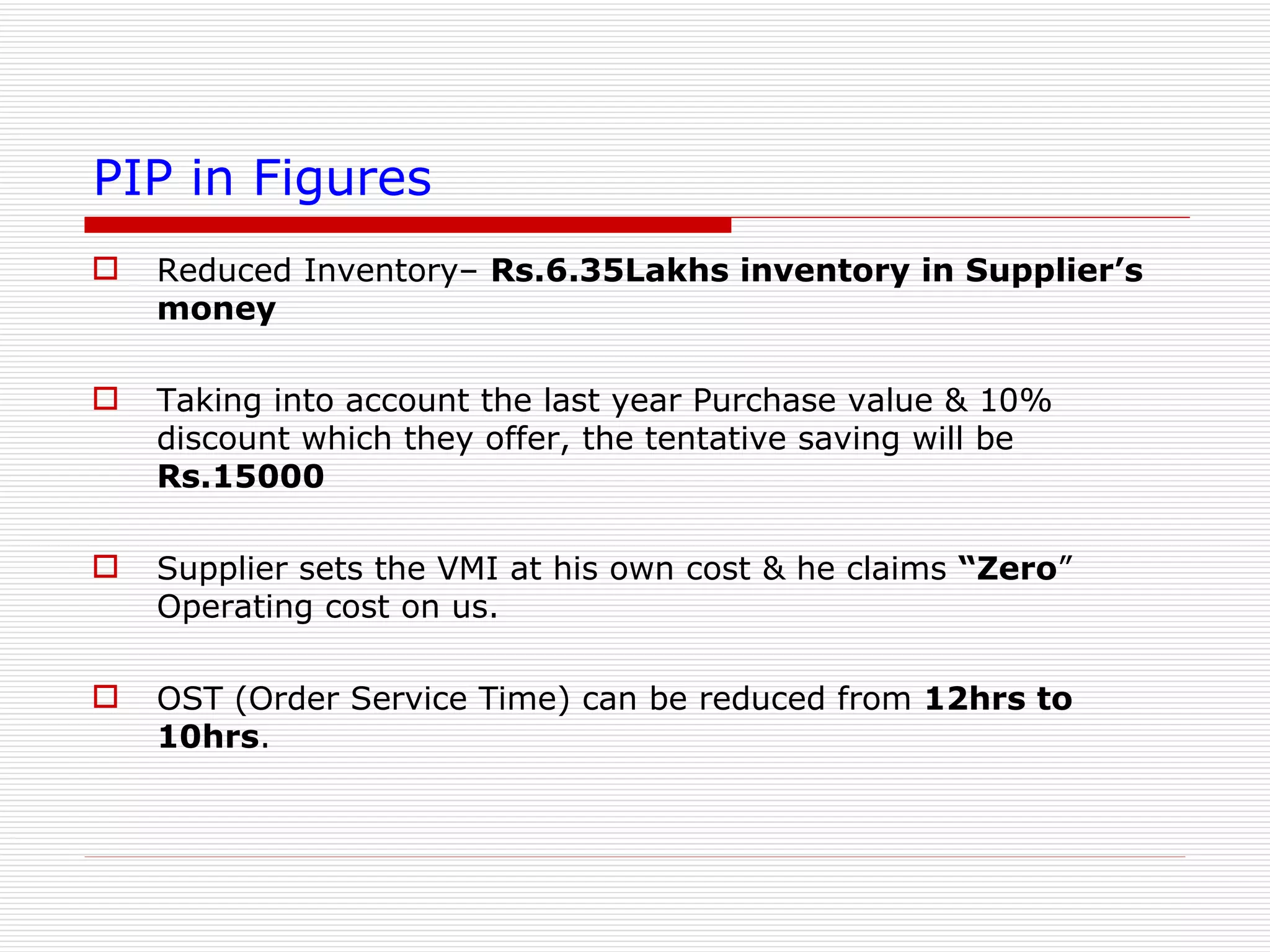 Vendor Managed Inventory | PPT