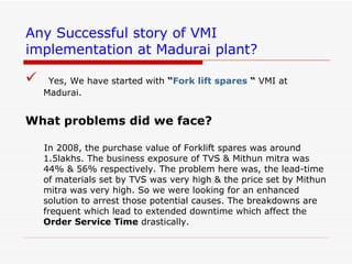 Vendor Managed Inventory | PPT