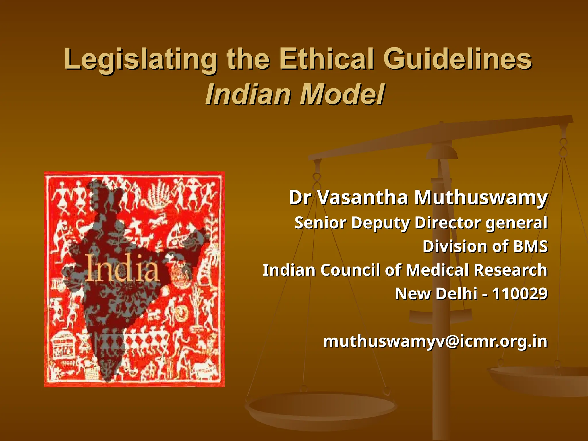 V M India modein Biomedical Research l.ppt