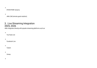 vMix Pro 28.0.0.42 Download vMix Registration key Bundle | PDF