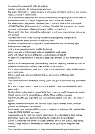 vMix Registration Key | PDF