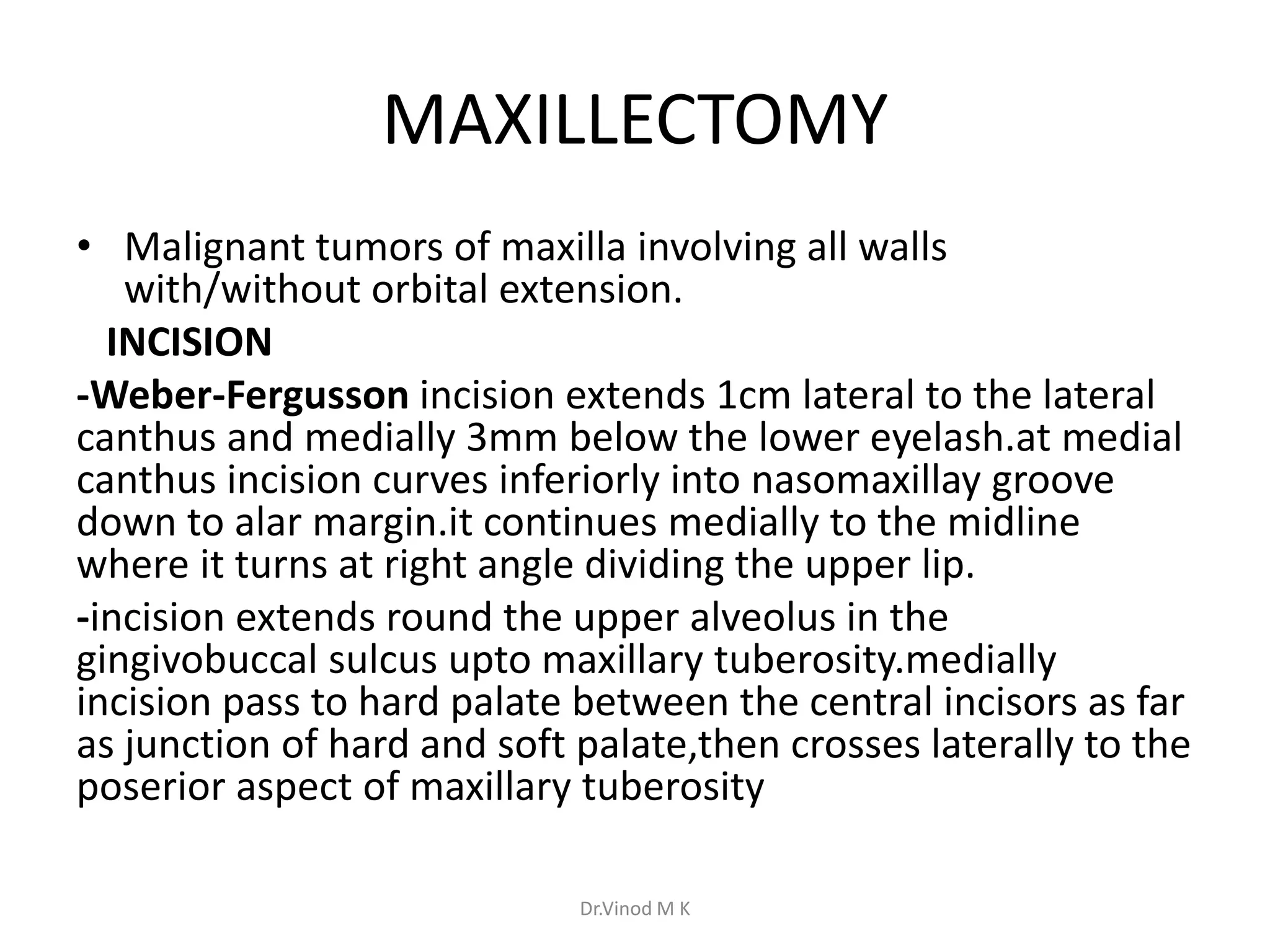 MALIGNANT TUMORS OF PARANASAL SINUSES | PPTX