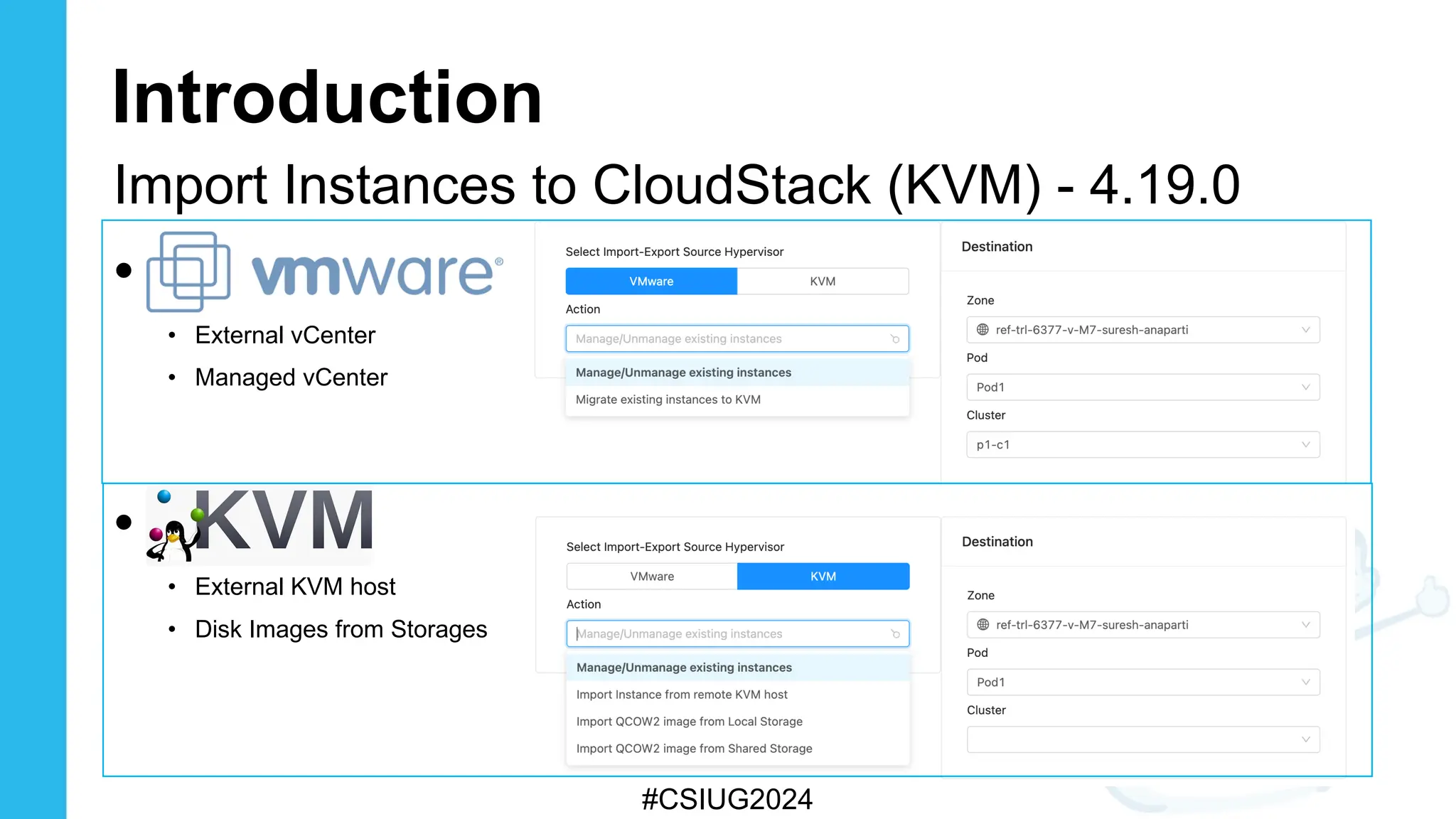 VM Migration from VMware to CloudStack and KVM – Suresh Anaparti, ShapeBlue | PDF