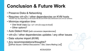 VM Migration from VMware to CloudStack and KVM – Suresh Anaparti ...