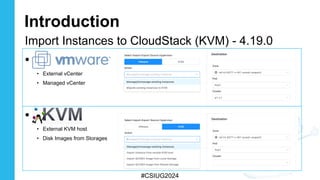 VM Migration from VMware to CloudStack and KVM – Suresh Anaparti, ShapeBlue | PDF
