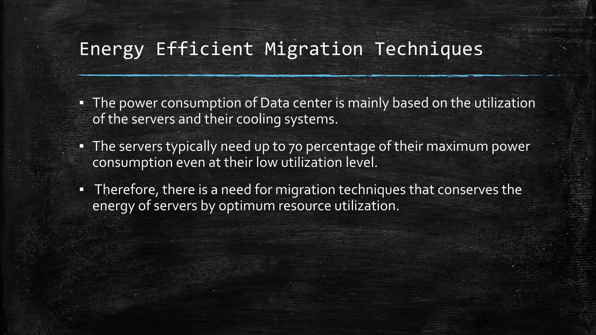 Vm Migration Techniques Pptx Cloud Computing Internet