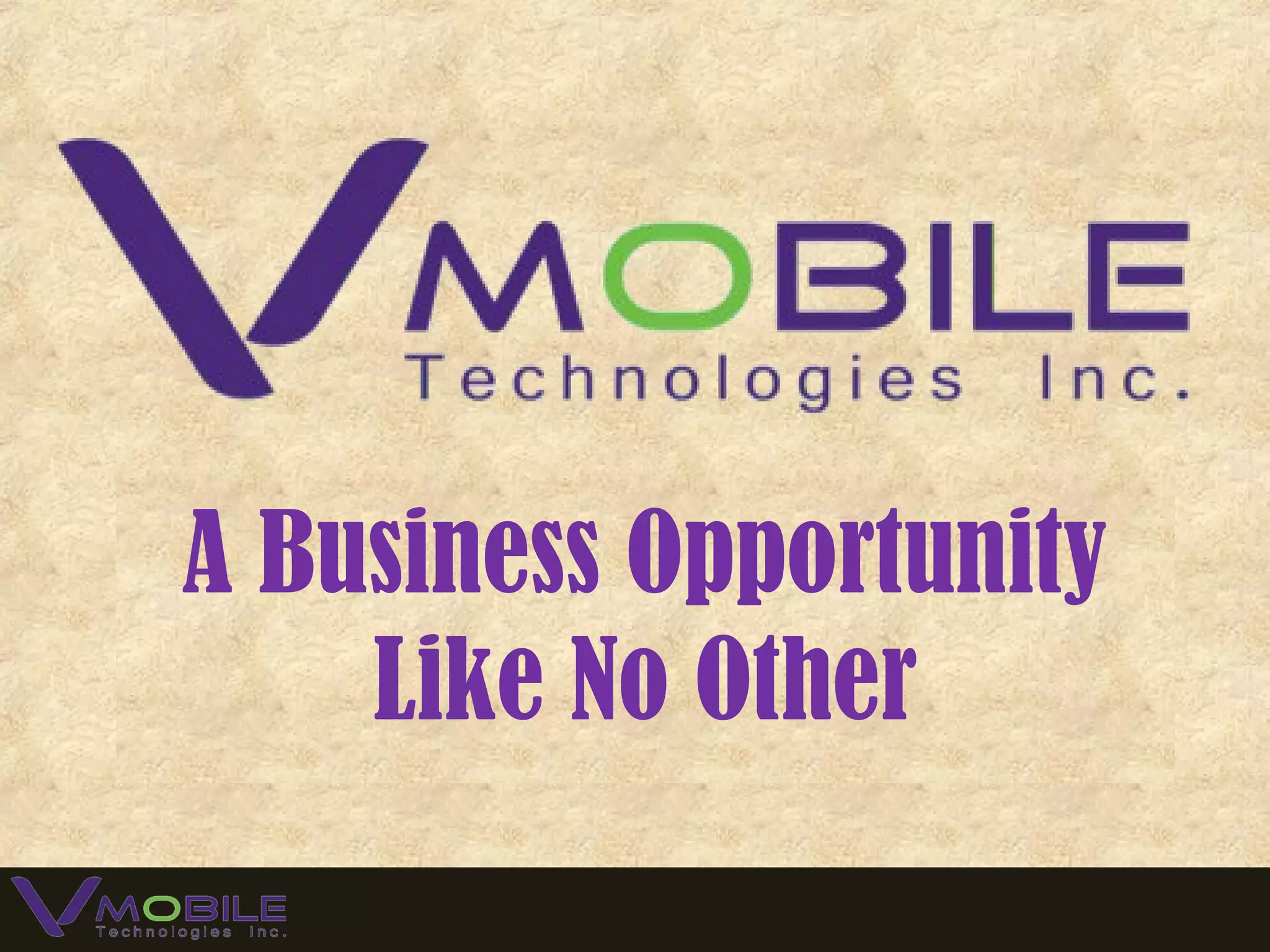 Vmobile business intro | PPT