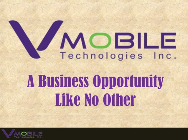 Vmobile business intro | PPT