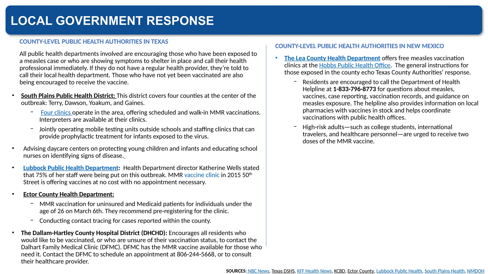 VMOC - Special Report - West TX Measles Outbreak 3-4-2025 2200HRS.pptx