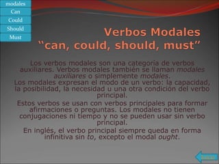Modal verbs.ppt | Descarga Gratuita