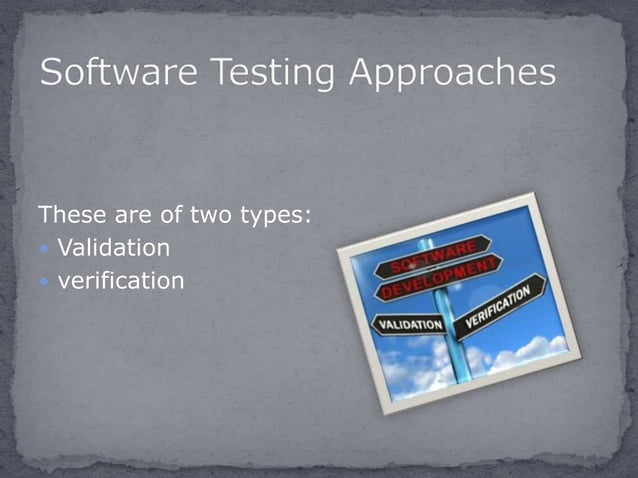 verification vs validation(v & v model) | PPTX | Computer Software and Applications | Computing