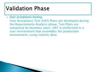 V model Over View (Software Engineering) | PPTX