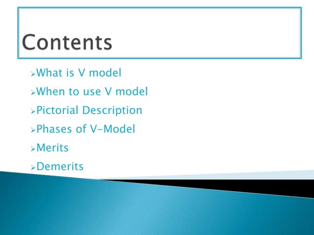 V model Over View (Software Engineering) | PPTX | Computing ...