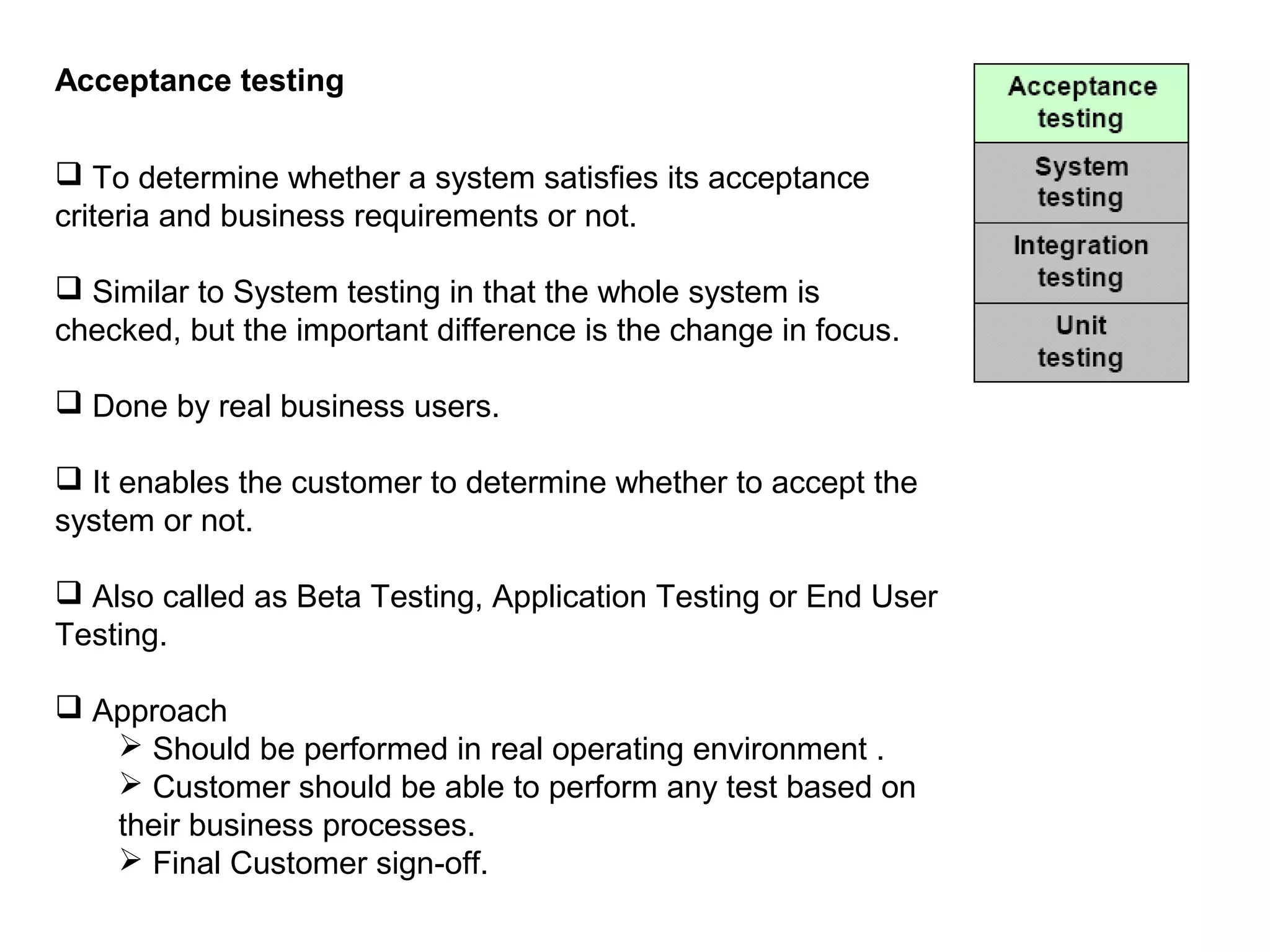 V Model in Software Testing | PPT