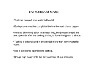 V Model in Software Testing | PPT