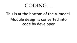 V model presentation | PPTX