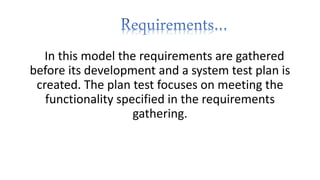 V model presentation | PPTX