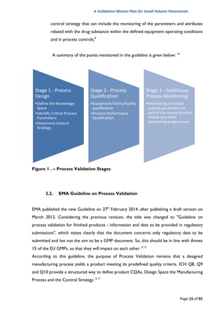 VALIDATION MASTER PLAN | PDF