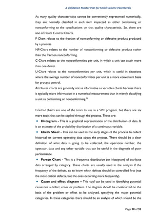 VALIDATION MASTER PLAN | PDF