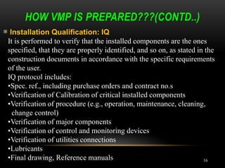 Vish- Validation Master Plan | PPTX