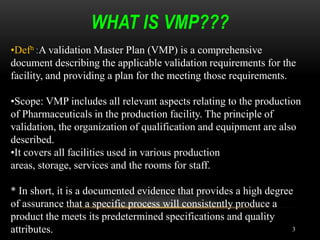 Vish- Validation Master Plan | PPTX