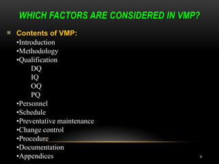 Vish- Validation Master Plan | PPTX