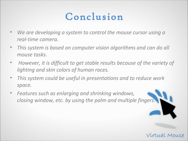 Virtual Mouse | PPT