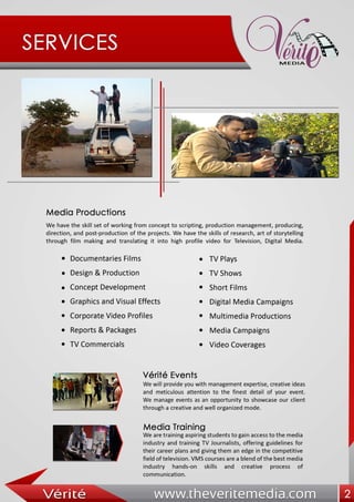 Verite Media Company Profile | PDF