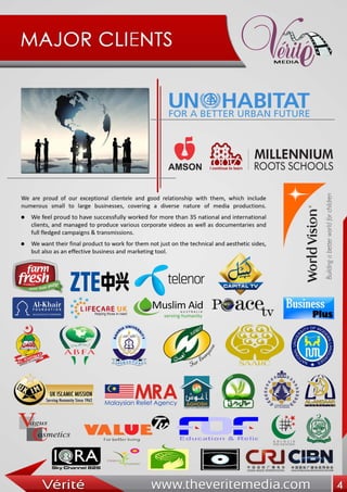 Verite Media Company Profile | PDF