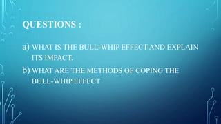 The Bull-Whip effect | PPTX