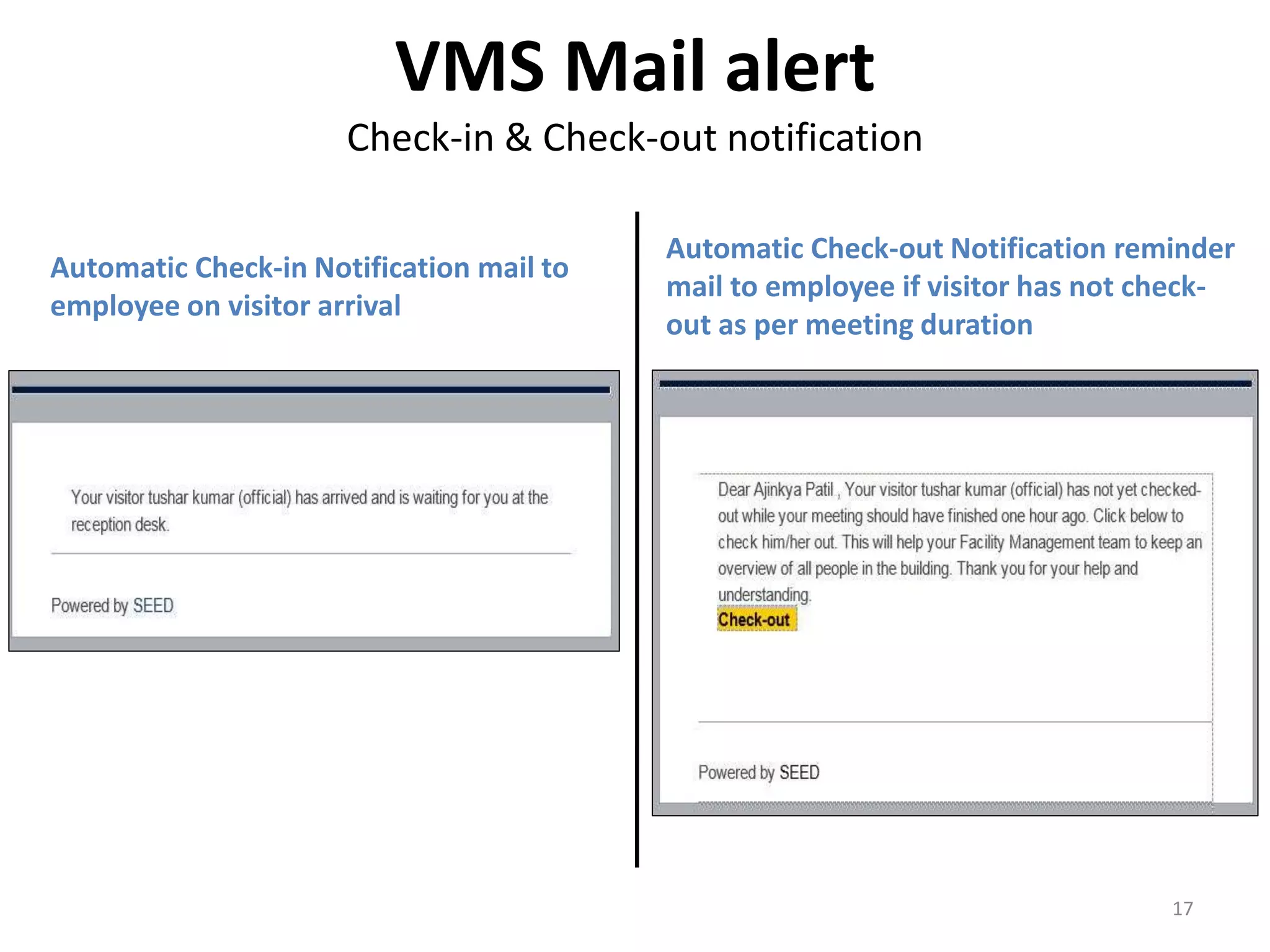 Visitor Management System | PPTX