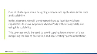 App migration from VMs to k8s Pods (5') | PPT