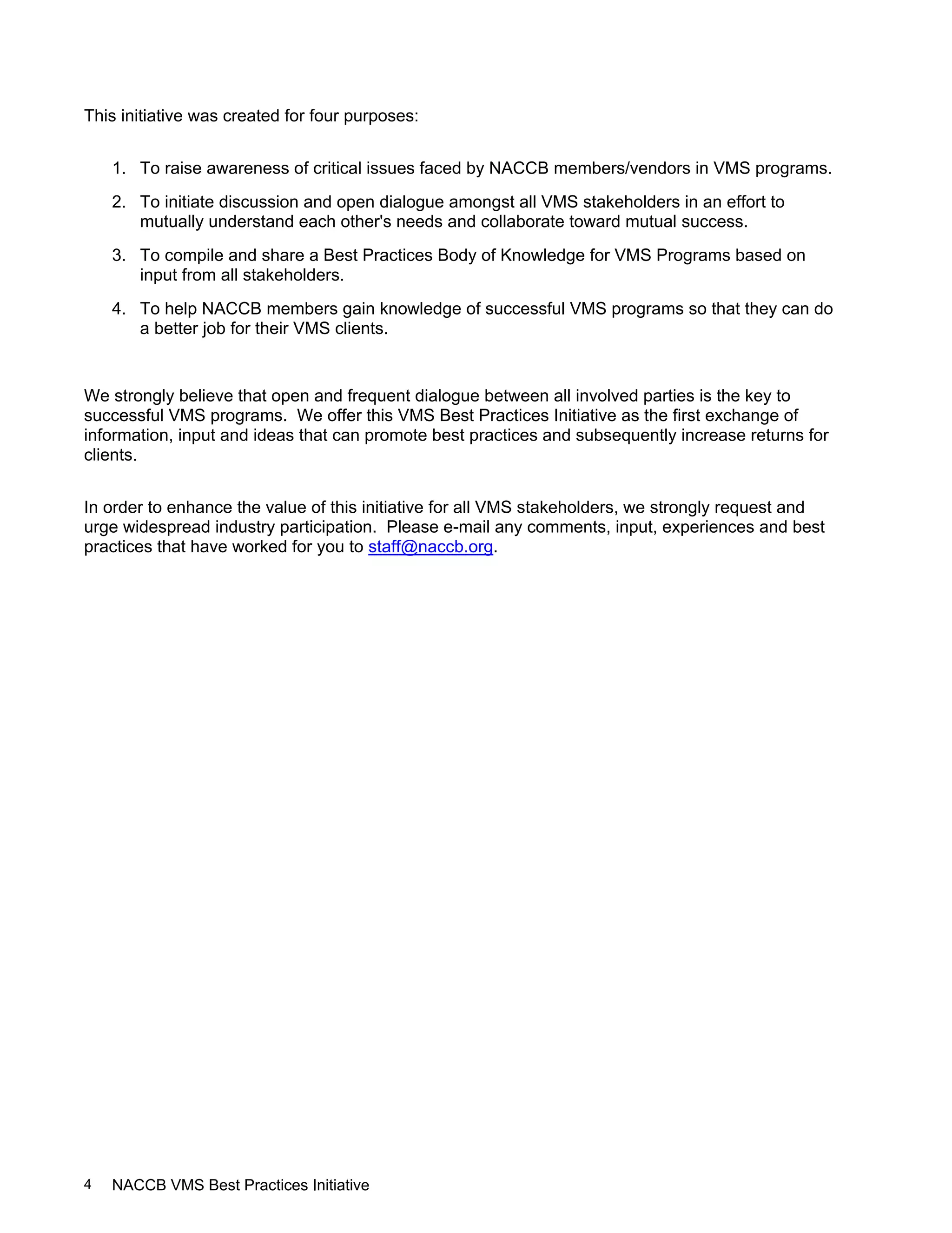 Vms bestpractices | PDF