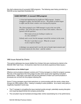 Vms bestpractices | PDF