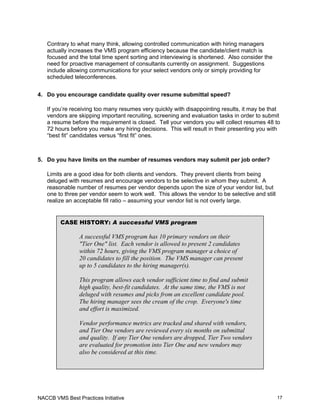 Vms bestpractices | PDF
