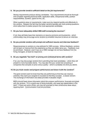 Vms bestpractices | PDF