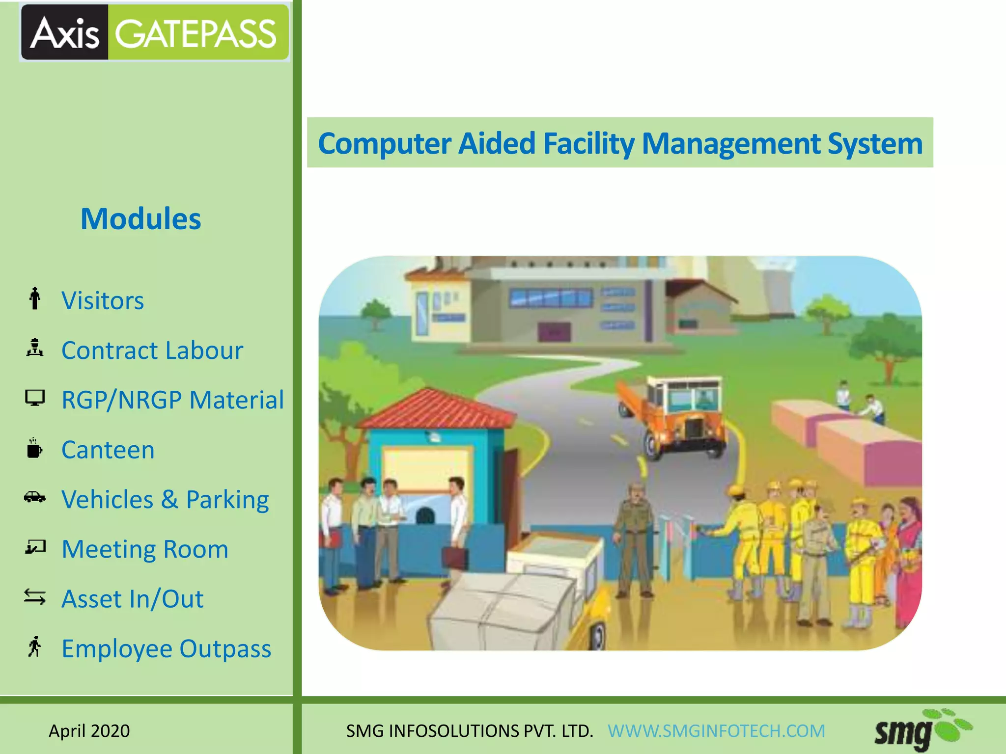 Computer aided Facility Management (CAFM) modules | PPTX