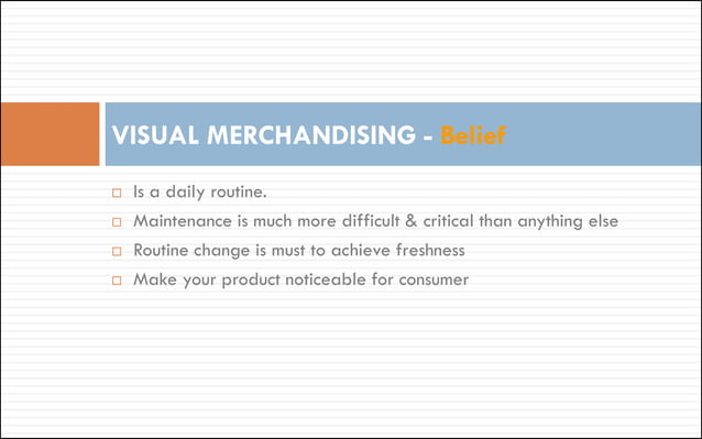 Visual Merchandising PRINCIPLES - applied practices | PDF | Malls ...
