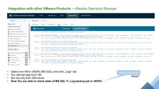 Log Analytics by VMware Log Insight | PPTX