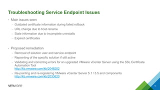 vCenter Server 5.5 Single Sign-On VMDir deep dive | PPTX | Operating ...