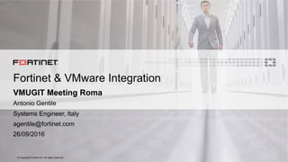 Fortinet & VMware integration | PDF