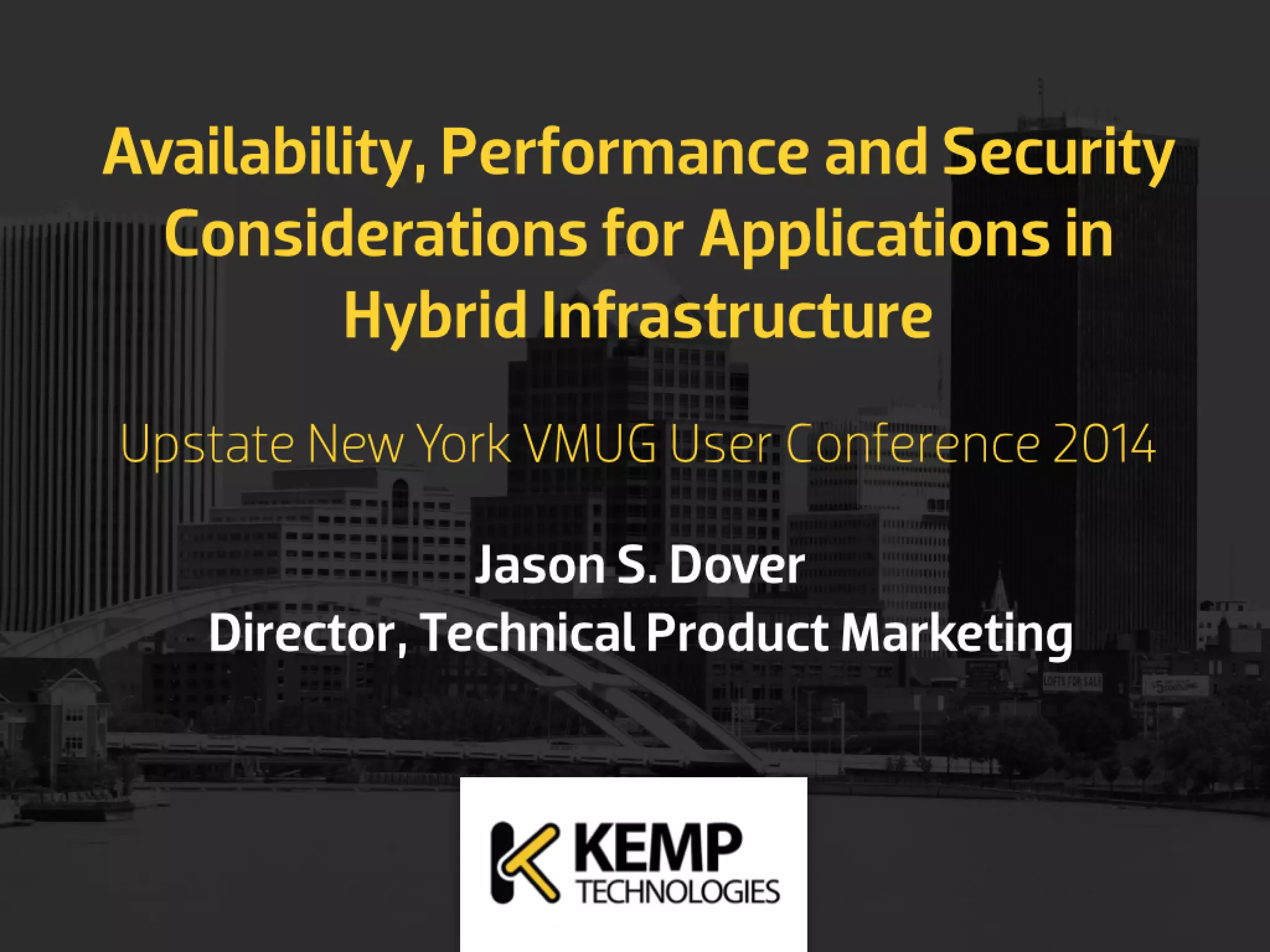 Application Availability, Performance & Security for Hybrid Cloud | PPT