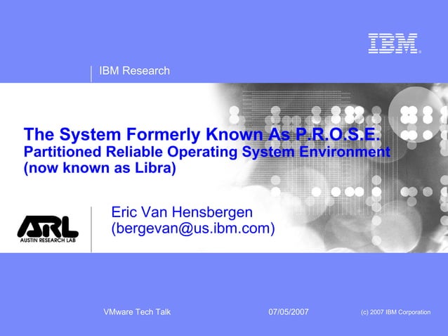 Libra Library OS | PPT