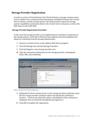 VMware vSphere Virtual Volumes: Getting Started Guide | PDF