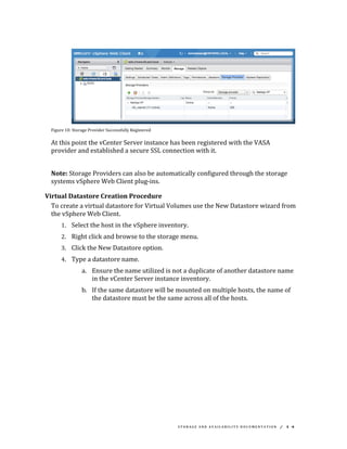 VMware vSphere Virtual Volumes: Getting Started Guide | PDF