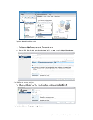 VMware vSphere Virtual Volumes: Getting Started Guide | PDF