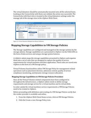 VMware vSphere Virtual Volumes: Getting Started Guide | PDF