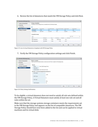 VMware vSphere Virtual Volumes: Getting Started Guide | PDF
