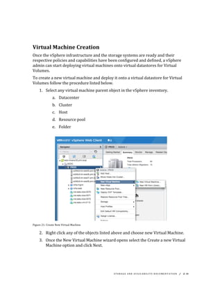 VMware vSphere Virtual Volumes: Getting Started Guide | PDF