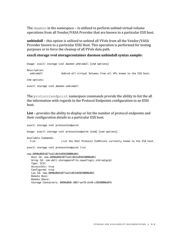 VMware vSphere Virtual Volumes: Getting Started Guide | PDF